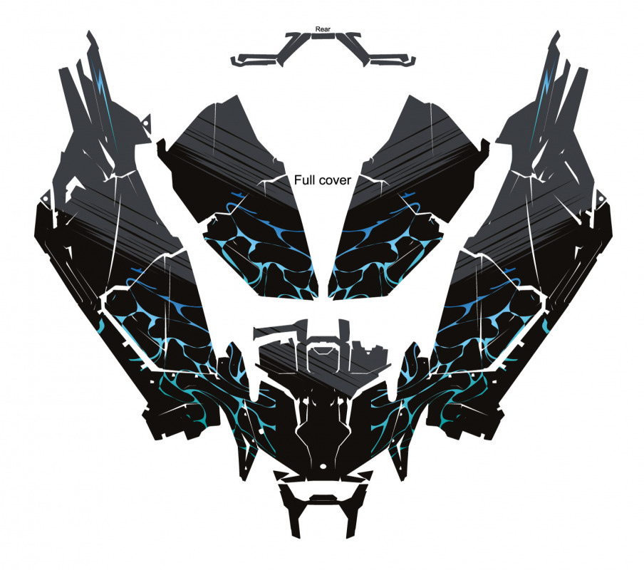 UTV Graphics Kit Rival – Dirt Bike Graphics