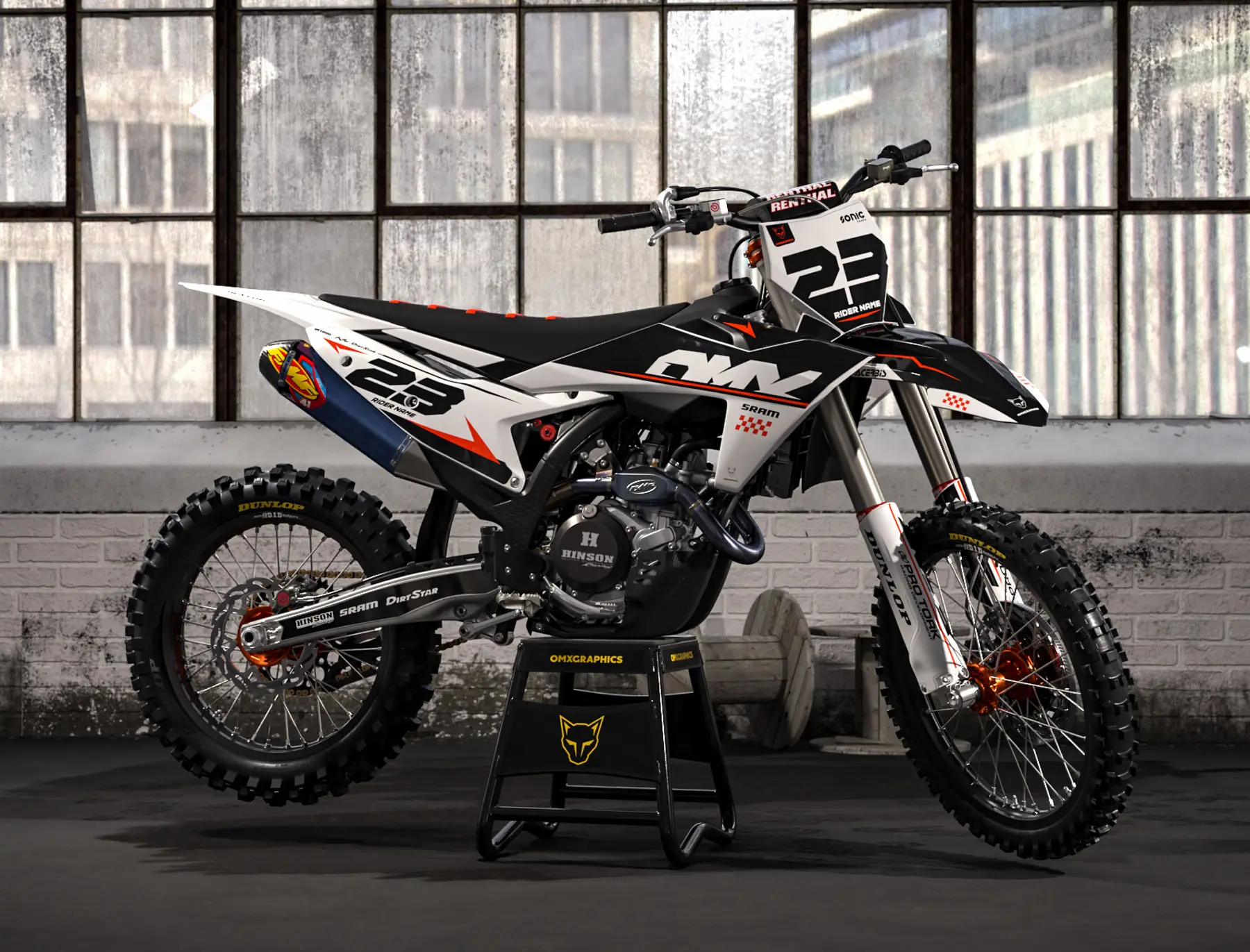 Dirt Bike Graphics | Custom Graphics for MX Bikes