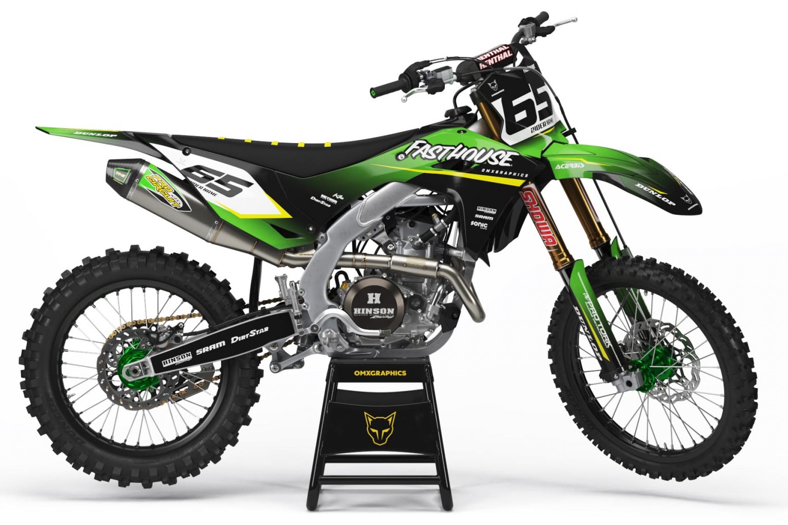 Kawasaki MX Graphics - OMXGraphics