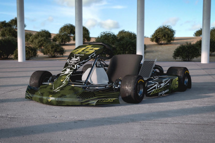 Custom Go Kart Graphics - OMXGraphics