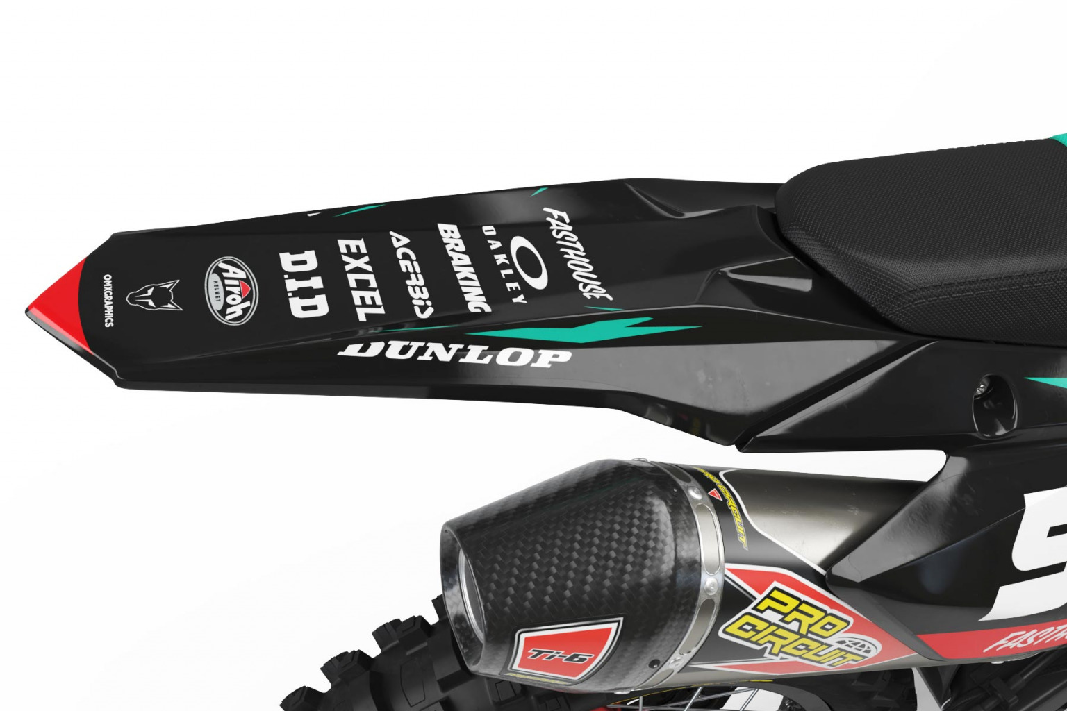 Motocross Graphics Kit for Suzuki - Instinct Grey Black – OMXGraphics