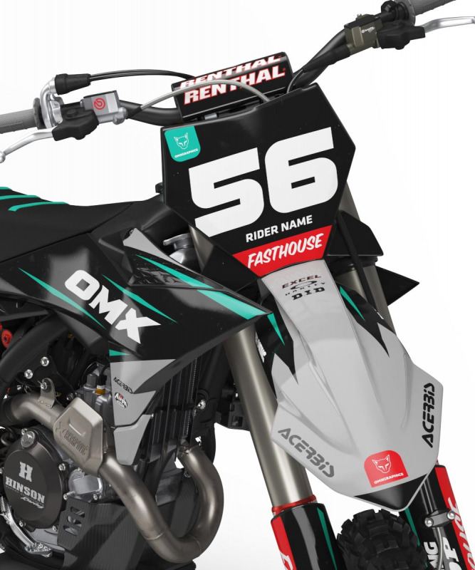 Motocross Graphics Kit for KTM - Instinct Grey – OMXGraphics