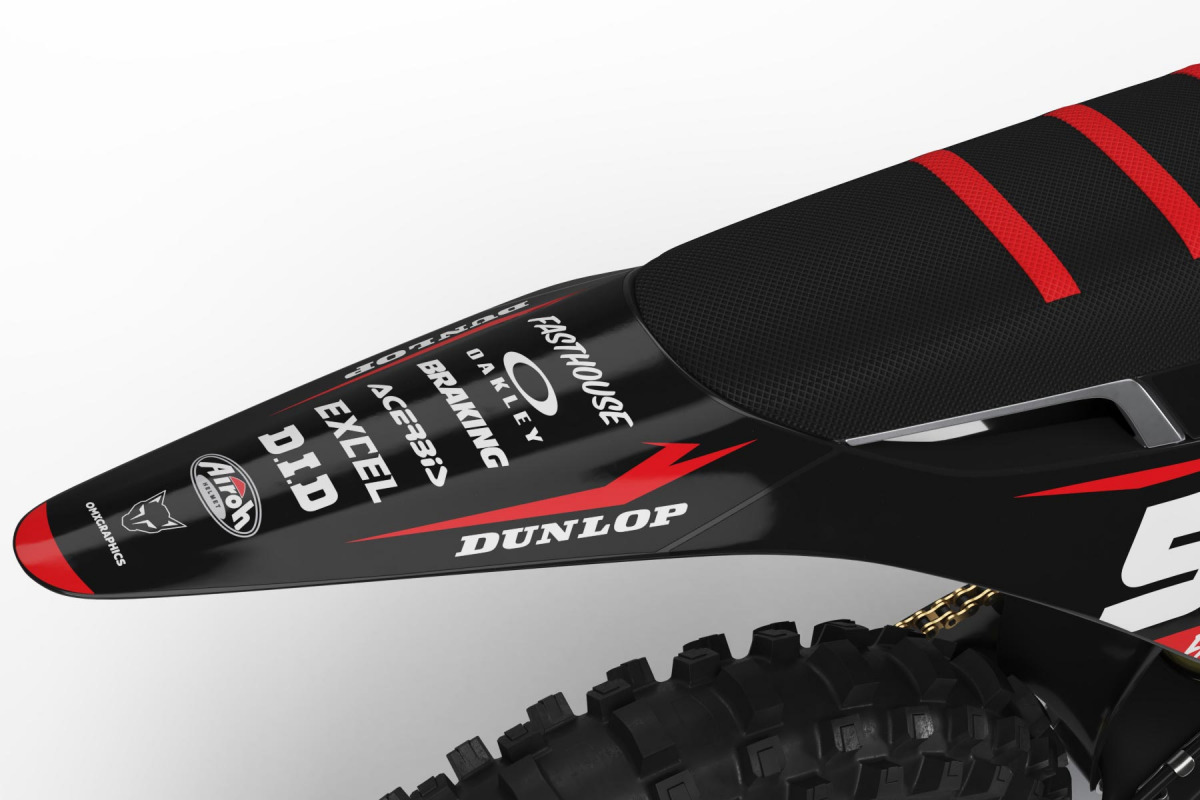 Motocross Graphics Kit for Stark Varg - Instinct Black Gold – OMXGraphics