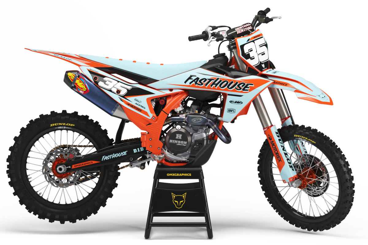 KTM MX Graphics - Fully customisable - OMXGraphics