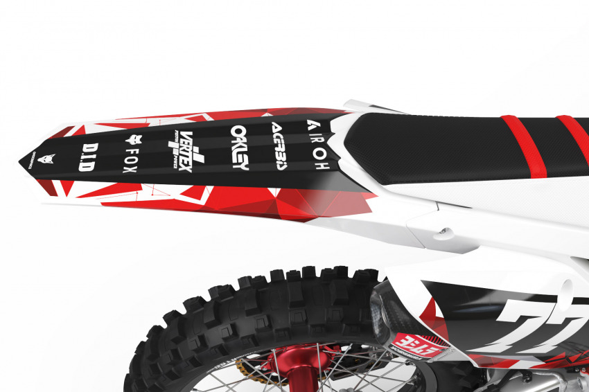 Honda Dirt Bike Graphics Kit - Crack – OMXGraphics