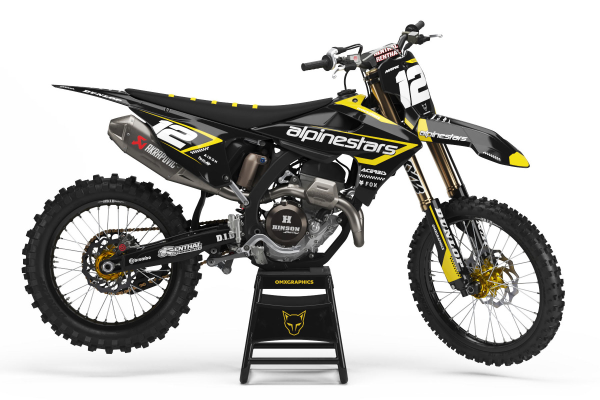 Triumph Graphics Kits – TF 250-X, TF 450-RC, TF 250-E, TF 450-E