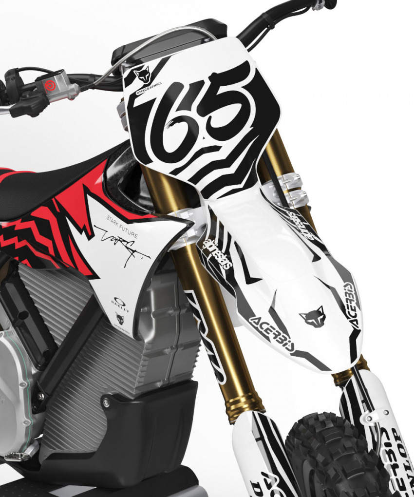 Graphics Kit for Stark Varg - Ghost - Red – OMXGraphics